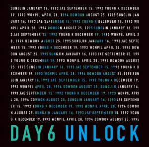 DAY6、待望のJAPAN 1st ALBUM「UNLOCK」発売決定！「Stop The Rain」MV - ナビコン・ニュース